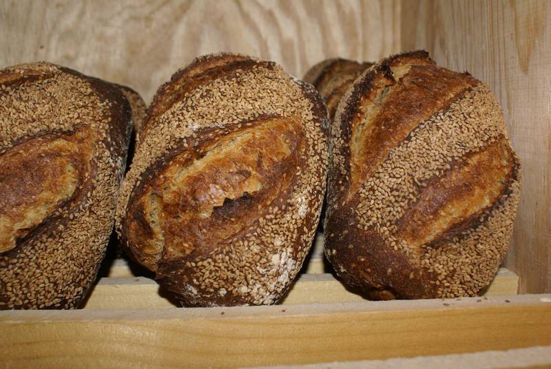 Pain au sésame 500 grs | PAIN PÂTES DE PAYSAN